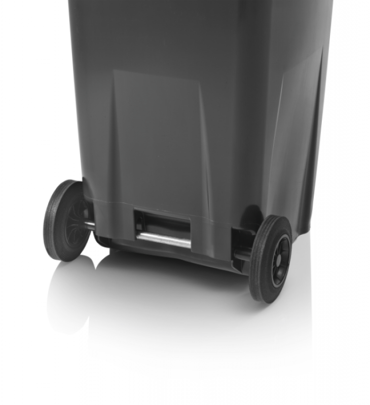 Minicontainer 120 liter - Kleur: Grijs